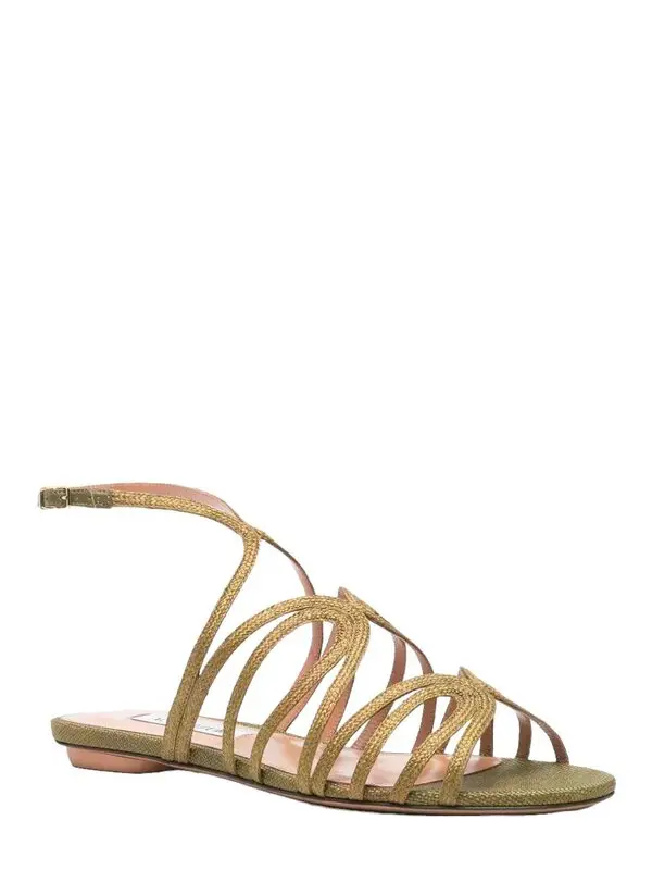 AQUAZZURA Serenade Sandals - Neutrals