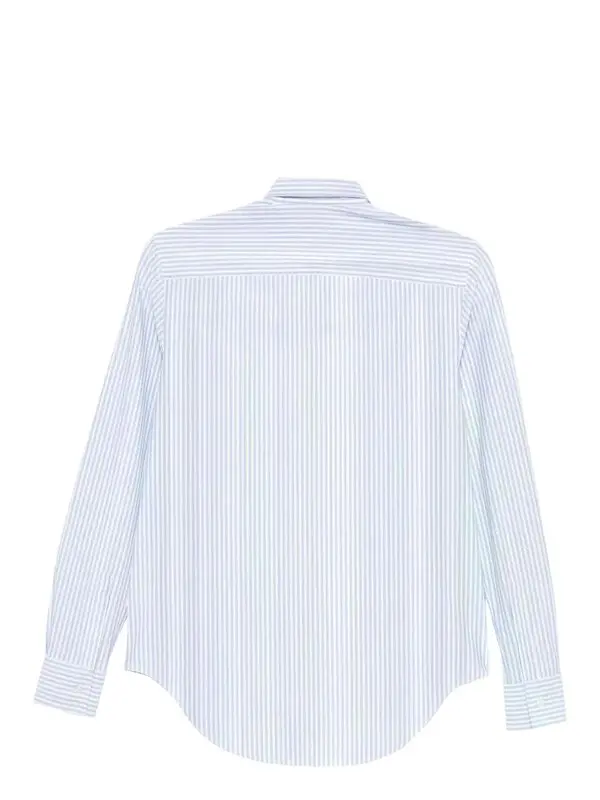 XACUS Marta Striped Long-sleeve Shirt - Blue