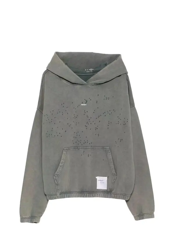 Satisfy Distressed Hoodie - Grey