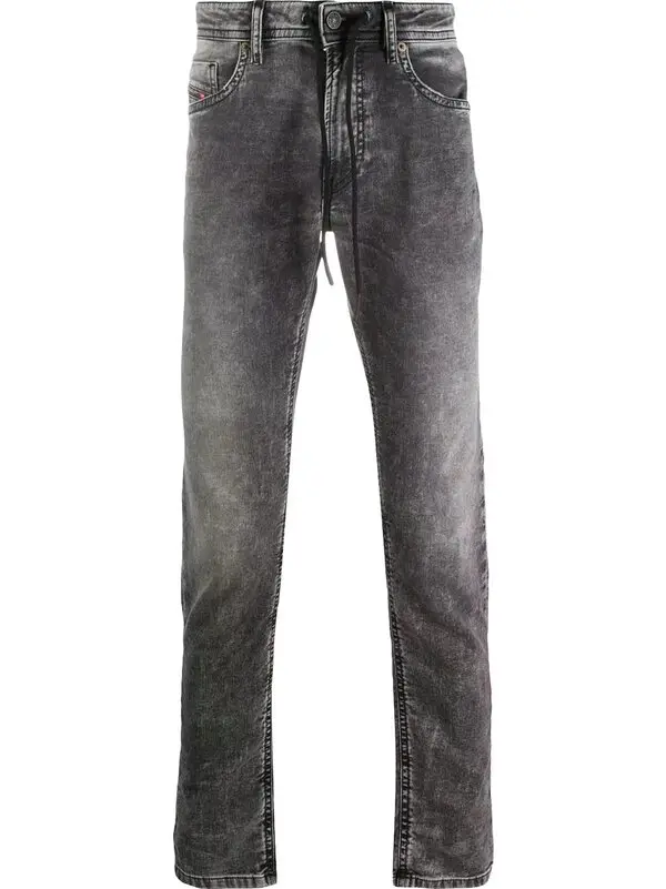 DIESEL® Thommer Low-rise Slim-fit Jeans - Grey