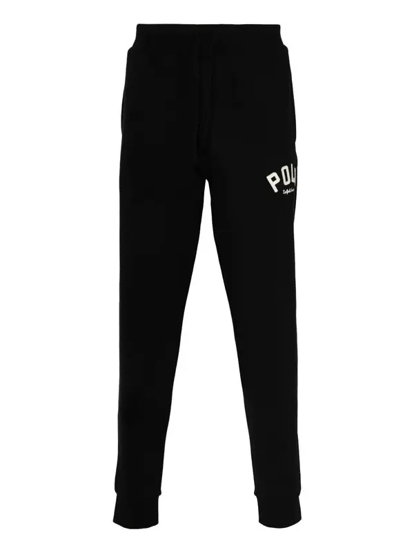 Polo Ralph Lauren Logo-patch Track Pants - Black