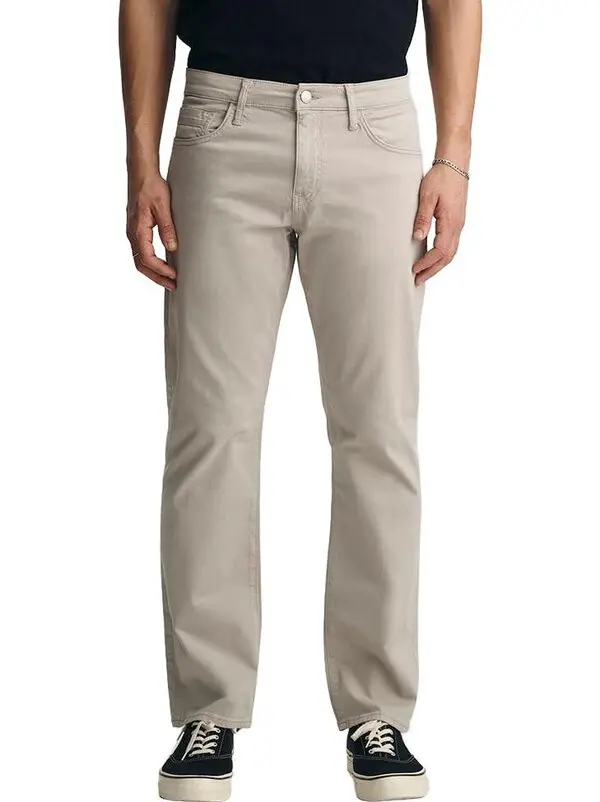MAVI Matt Relaxed Straight Leg Twill Pants - Stone Twill