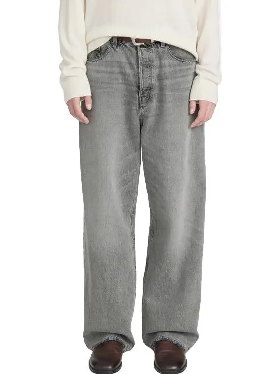 FRAME Baggy Jeans - Fogline