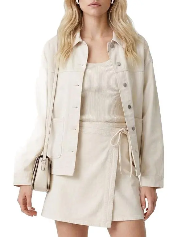 Vero Moda Jamie Denim Shirt Jacket - Birch