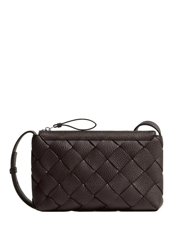 Bottega Veneta Leather Cross-body Bag - Brown