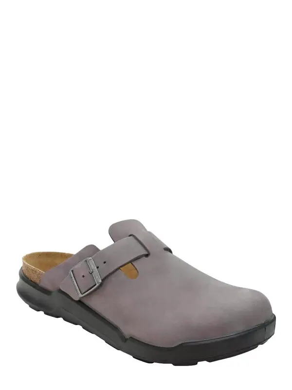 BIRKENSTOCK Boston Crosstown Mules - Grey