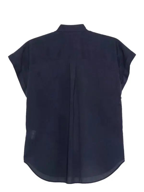 XACUS Sheila Short-sleeve Shirt - Blue