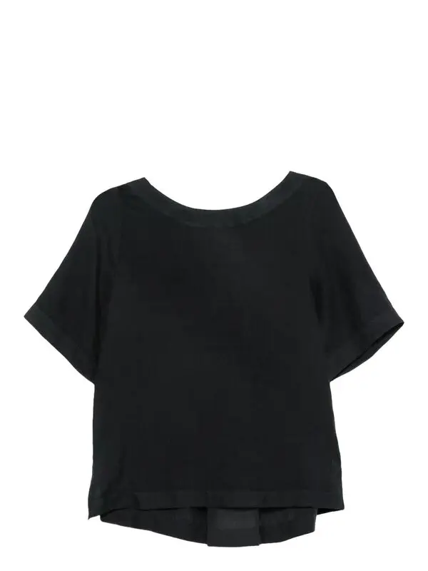 XACUS Fiamma Short-sleeve Top - Black