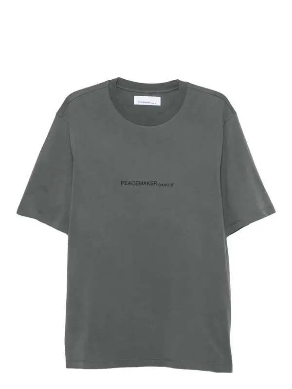 PEACEMAKER OAMC Graphic-print T-shirt - Grey