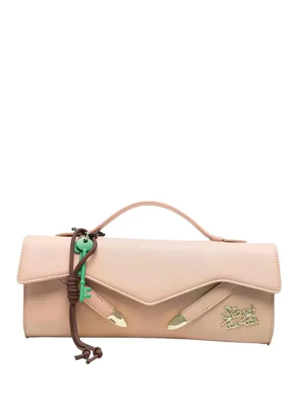 SECRET PON-PON Clutch Bag - Neutrals
