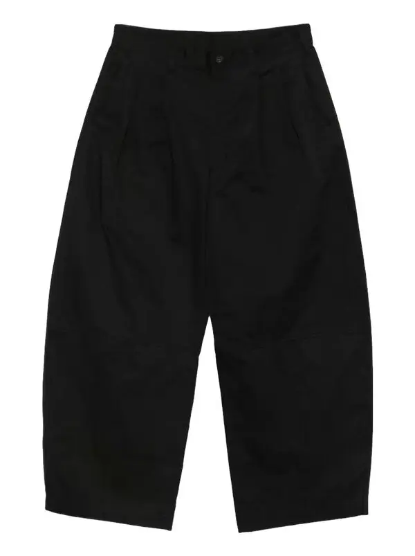 Comme Des Garçons Panelled Trousers - Black