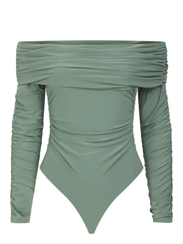 CELESTINE & MAE Florentina Bodysuit - Green