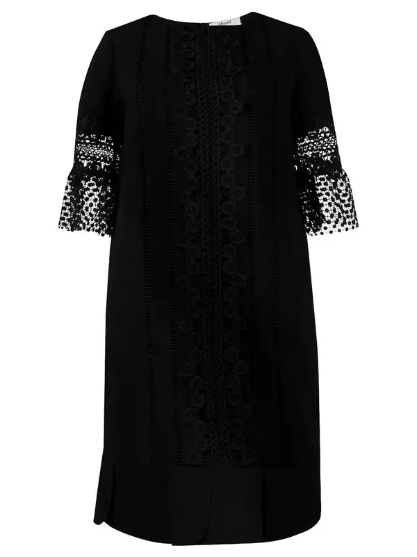 BLUGIRL Lace Detailing Dress - Black