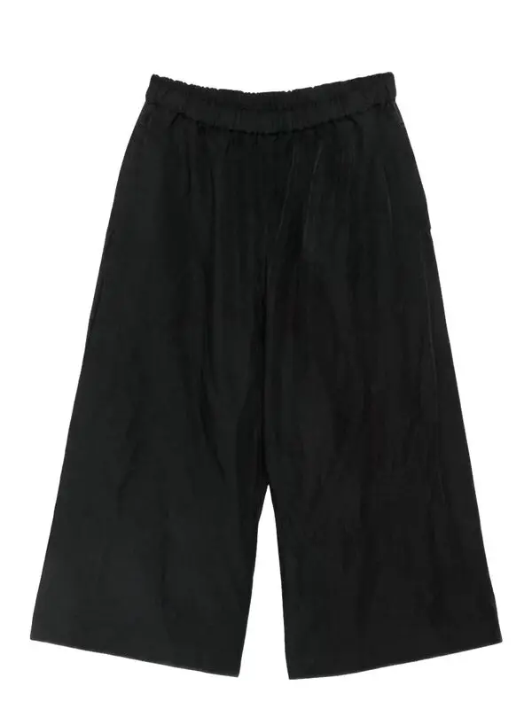 Comme Des Garçons Wide Leg Trousers - Black