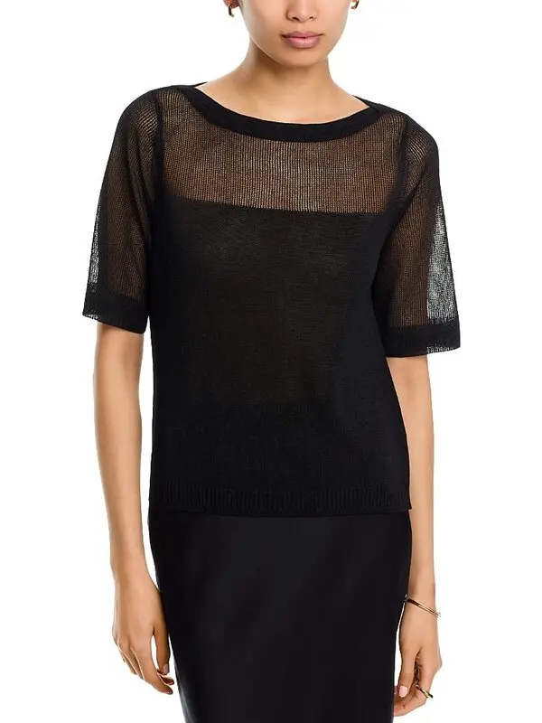 Kobi Halperin Romi Knit Tee - Black