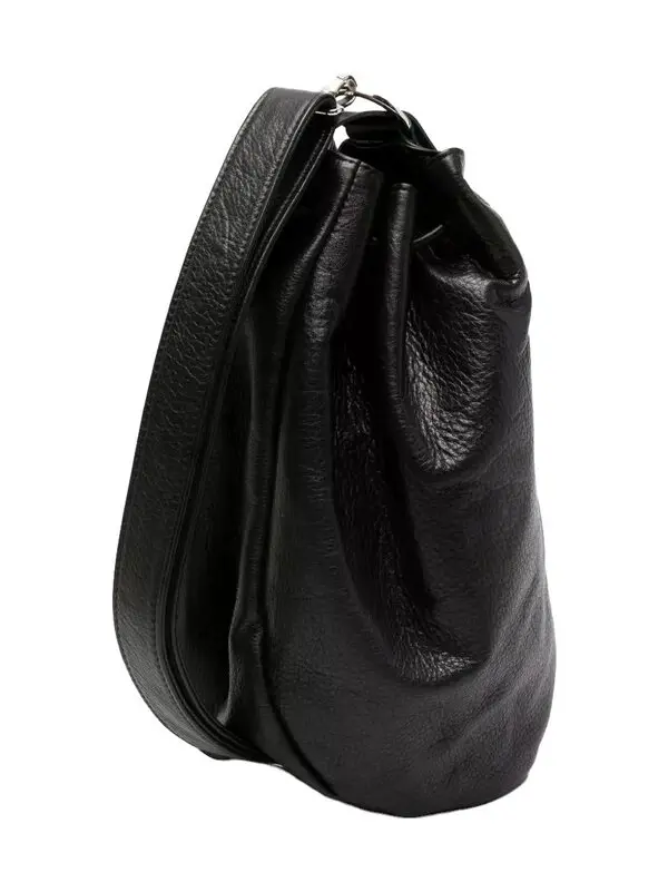 Yohji Yamamoto Leather Tote Bag - Black