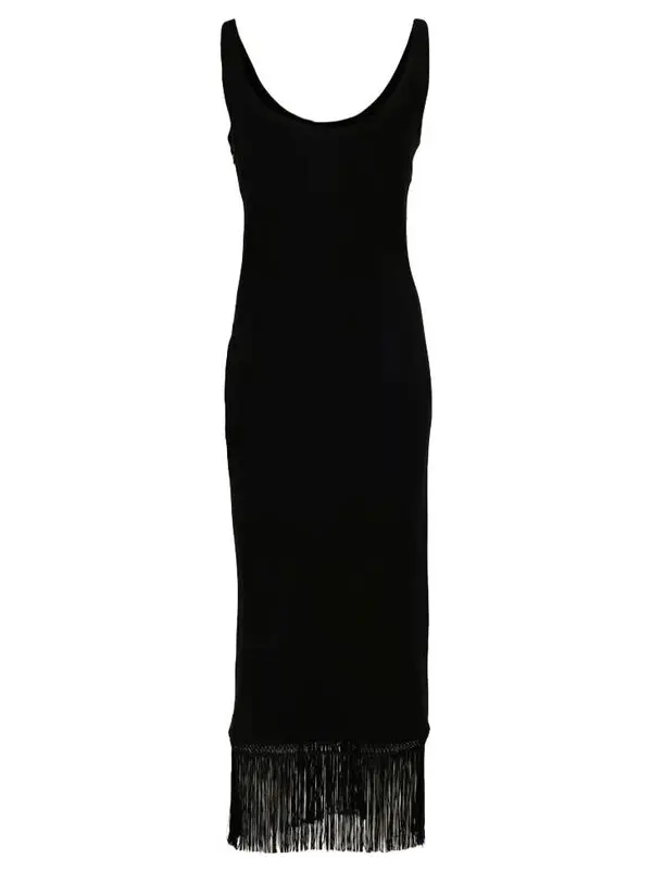 Posse Bianca Midi Dress - Black