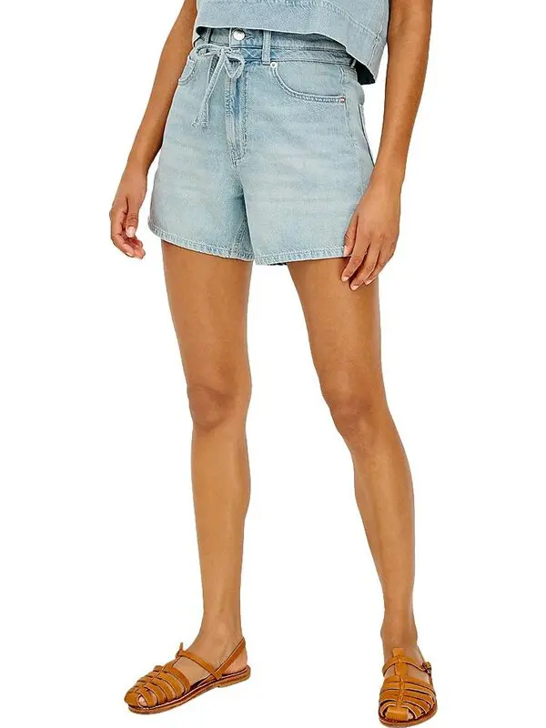 Rails Rancho Tie Front Shorts - Surf