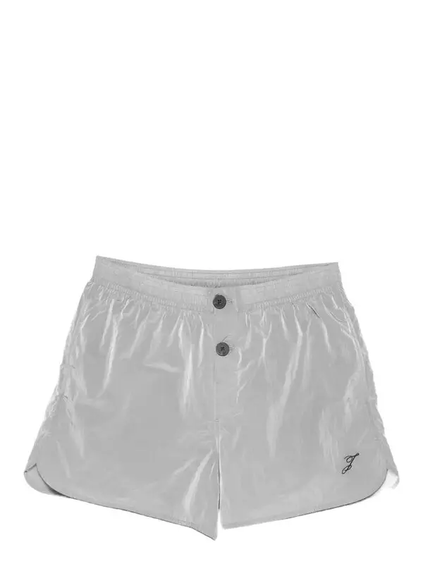 Jacquemus The Puntini Fitted Swim Shorts - Grey