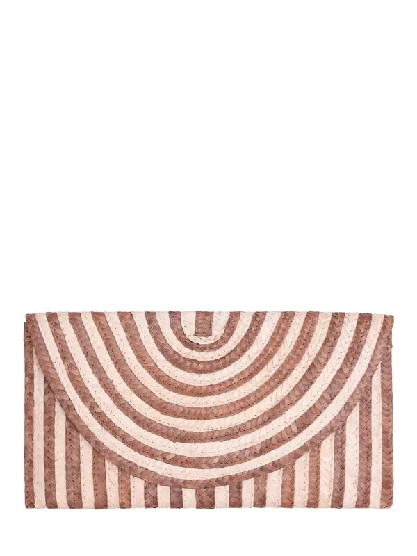 JELAVU Brooke Small Clutch - Brown