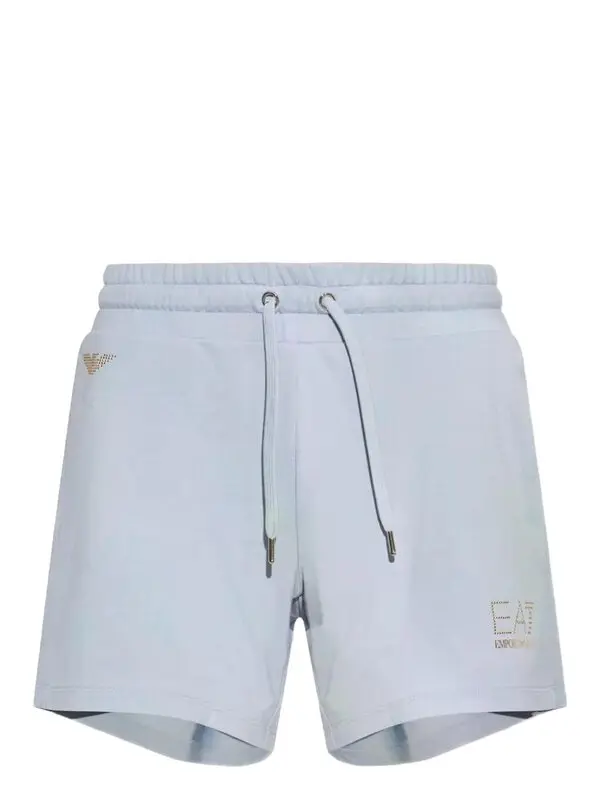 EA7 Emporio Evolution Drawstring Shorts - Blue
