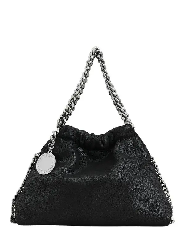 Stella McCartney Falabella Mini Drawstring Bag - Black