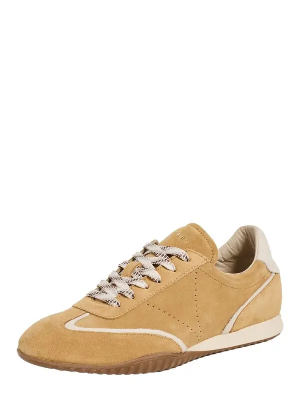 Varley Asmei Suede Sneakers - Leaf Yellow