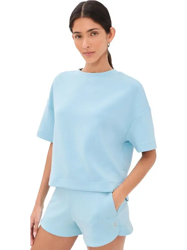 RHONE Dreamglow Relaxed Tee - Pool Blue