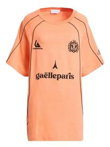 GAËLLE PARIS Cotton Printed T-shirt - Orange