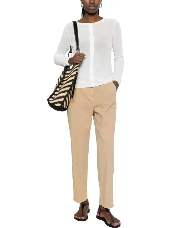 PENNYBLACK Tema Straight-leg Trousers - Neutrals