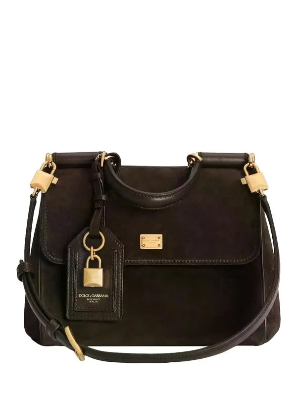 Dolce & Gabbana Small My Sicily Handbag - Brown