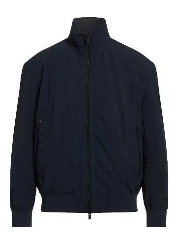 BOSS Recycled Polyamide Zip-up Jacket - Blue