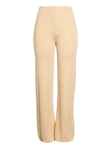 Missoni Jacquard Knit Straight Leg Pants - Sand