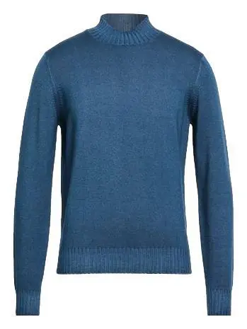 FILIPPO DE LAURENTIIS Merino Wool Mock Neck Sweater - Green