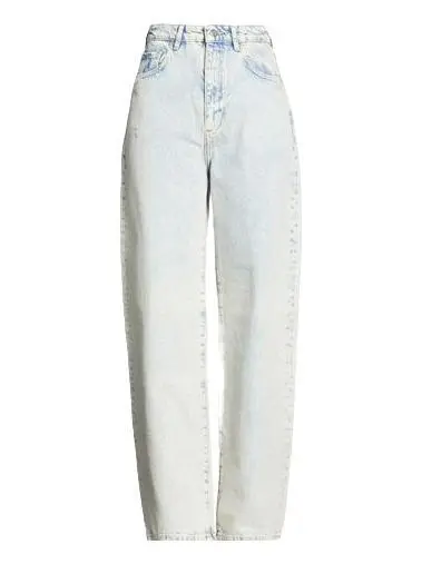 Armani Exchange High Waisted Wide-leg Jeans - Blue