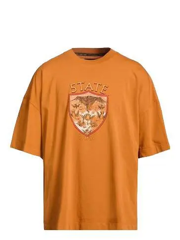 5TATE OF MIND T-shirt Rust Size Cotton - Red