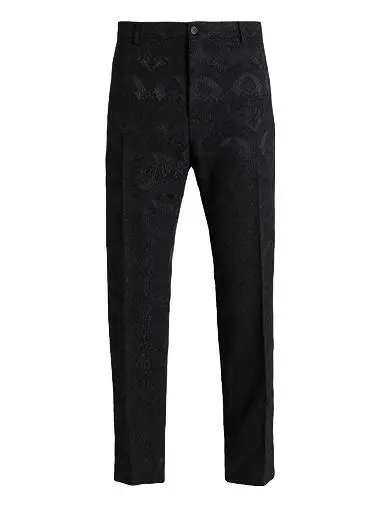 Dolce & Gabbana Jacquard Tailored Pants - Black