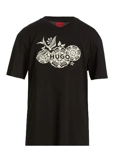 Hugo T-shirt Size Cotton - Black