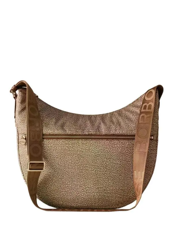 Borbonese Luna Shoulder Bag - Neutrals