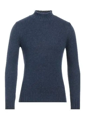 GRAN SASSO Slate Virgin Wool And Polyamide Turtleneck - Blue