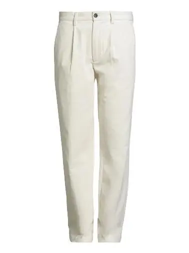 DEPARTMENT 5 Cotton Corduroy Tapered Leg Pants - Off White