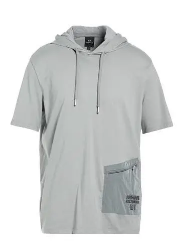 Armani Exchange Light Cotton And Polyamide T-shirt - Grey