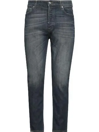 DEPARTMENT 5 Cotton Elastane Straight Leg Jeans - Blue