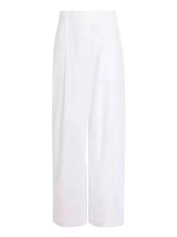Proenza Schouler Lissia Pleated Trousers - White