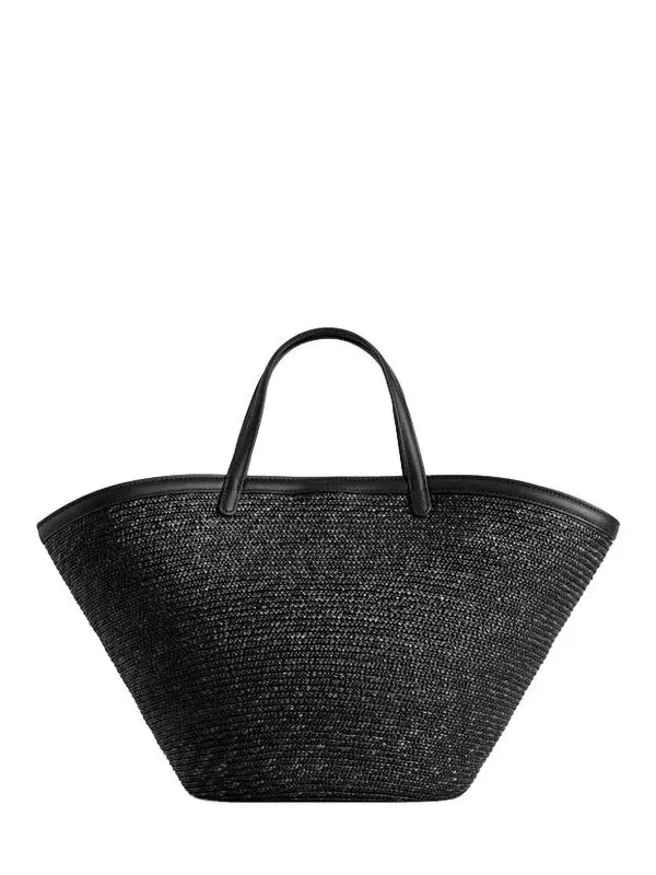 Cos Saltwater Tote Bag - Black