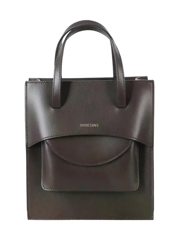 HIDESINS Flap J Crossbody Bag - Brown