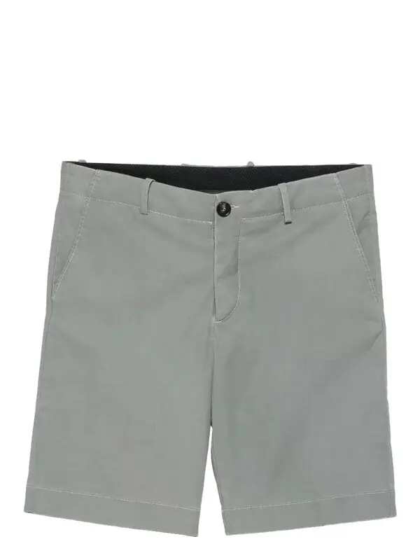 RRD Tailored Shorts With Logo Patch - Grey