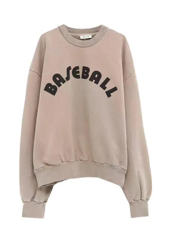Fear Of God Logo Print Sweatshirt - Neutrals