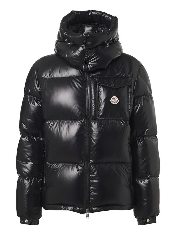 Moncler Montbeliard Hooded Down Jacket - Black