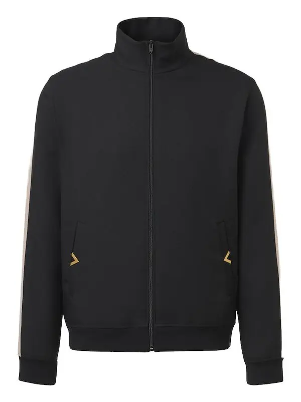 Valentino Garavani Vgold Track Jacket - Black